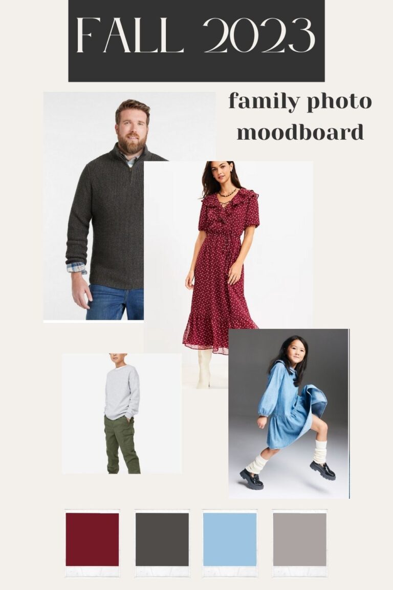 Outfits for Your Family Photos: The Fall 2023 Style Guide | katemiller.photography